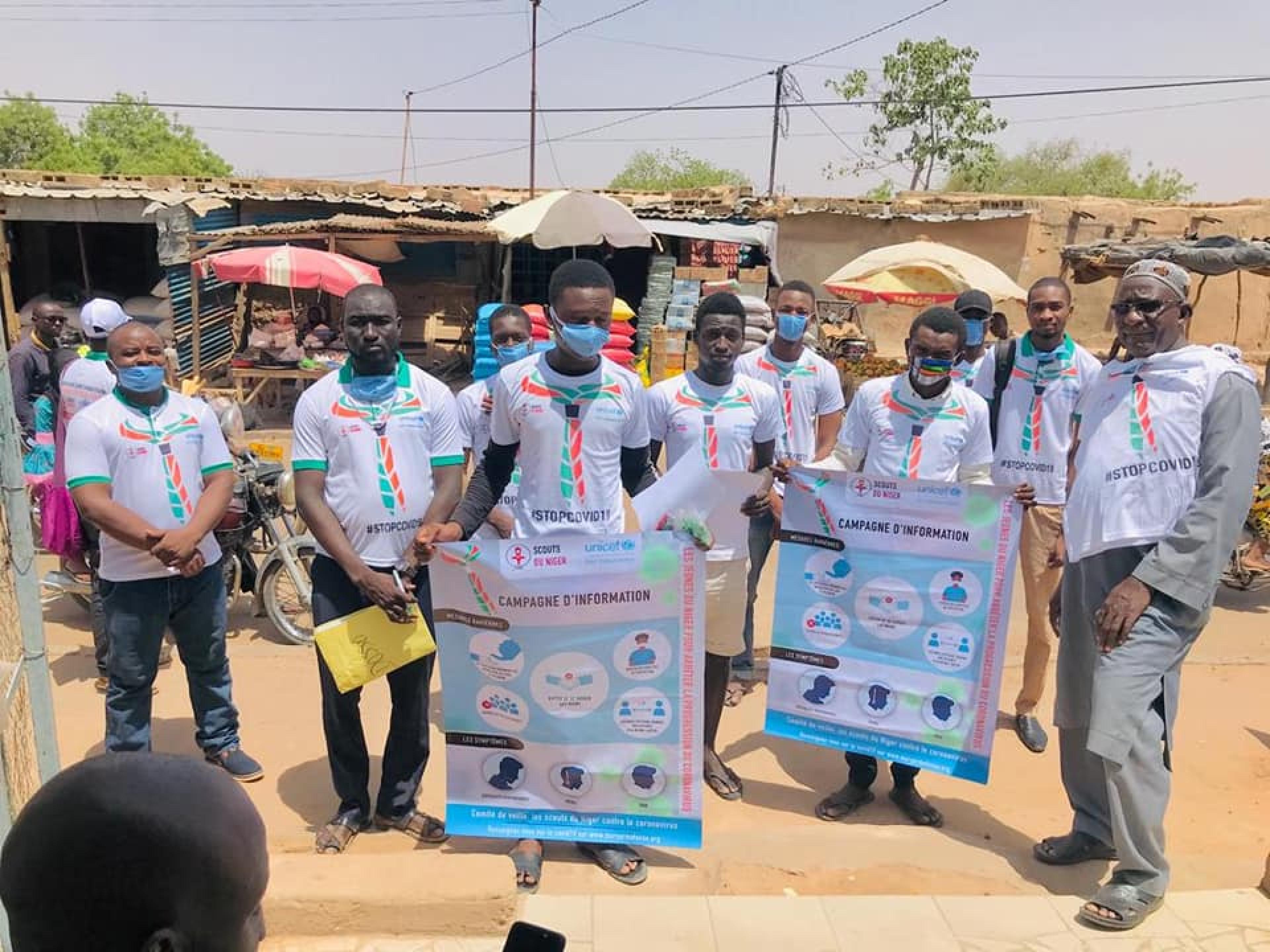 Scouts Leading Youth Action Against COVID-19 in Niger | WOSM
