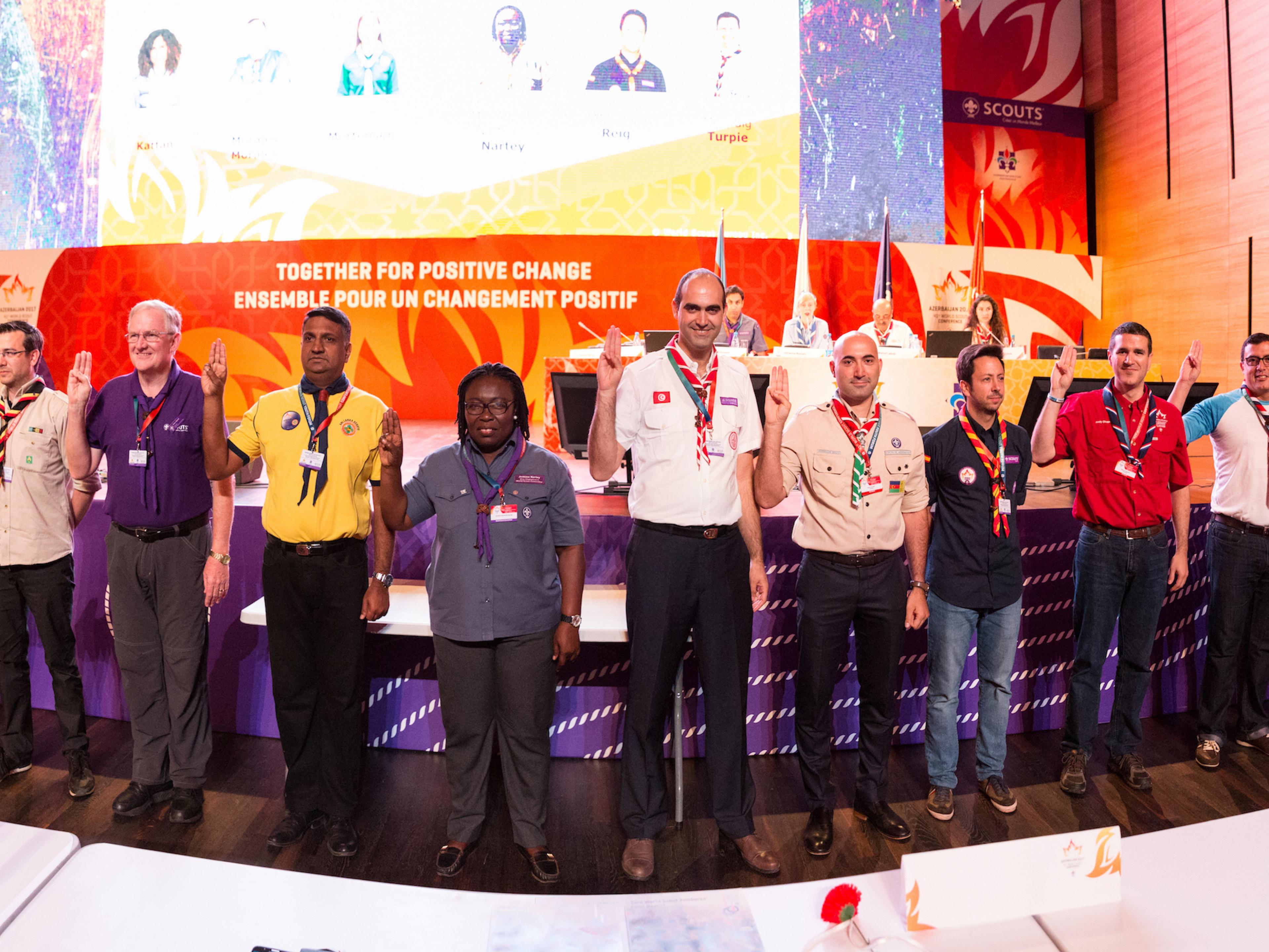 2017-2020 World Scout Committee Elected | WOSM