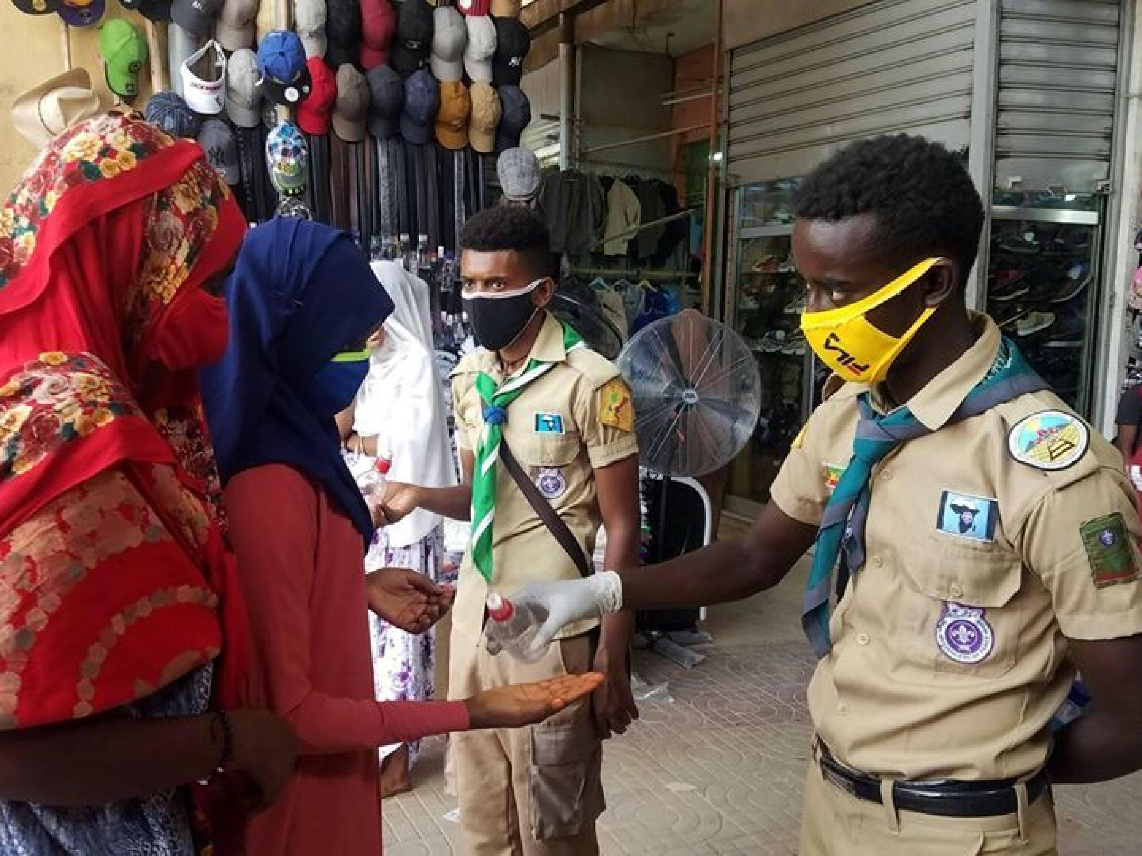 Ethiopian Scouts Spend Over 72,780 Hours in COVID-19 Community Service ...