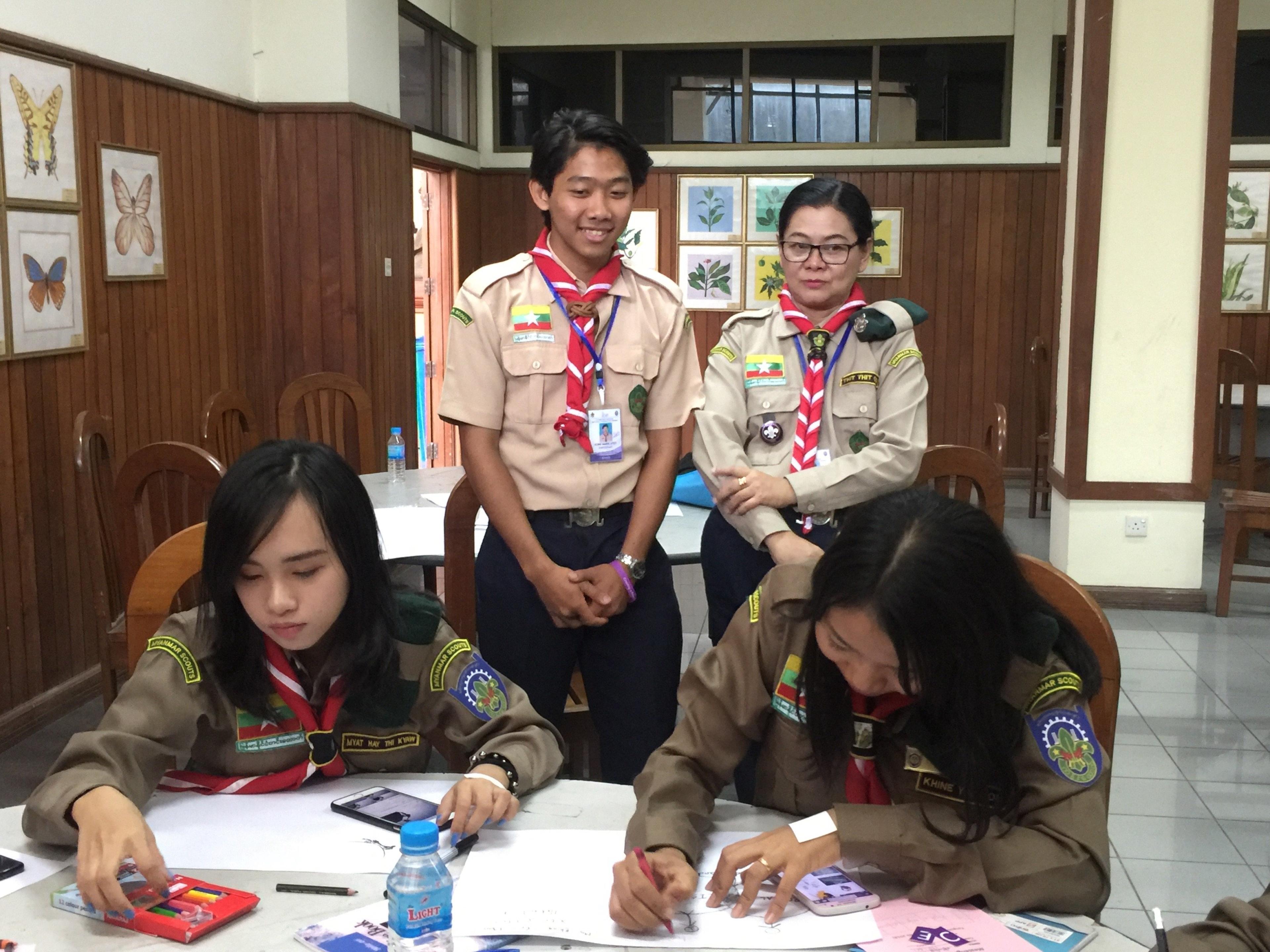 A first in Myanmar: Globalizing Messenger of Peace | WOSM
