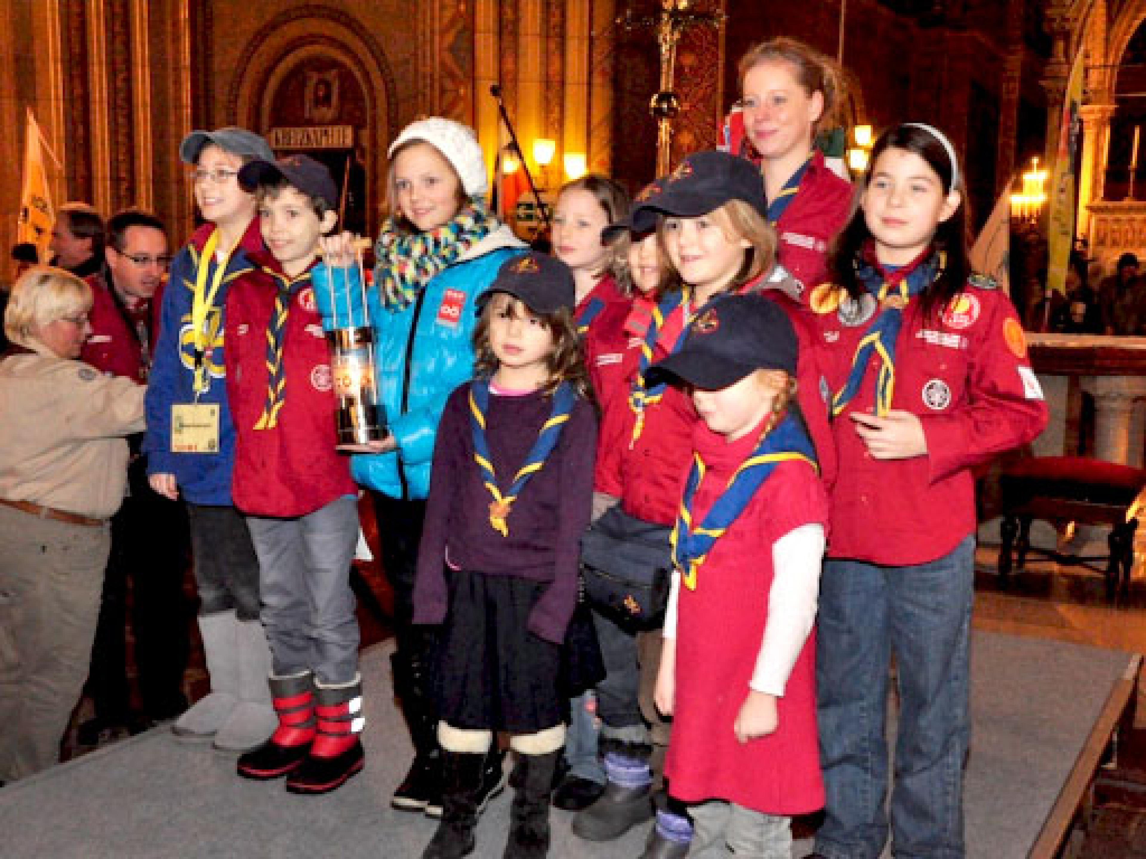 True Messengers of Peace, Scouts and Guides Spread the ‘Light of Peace ...