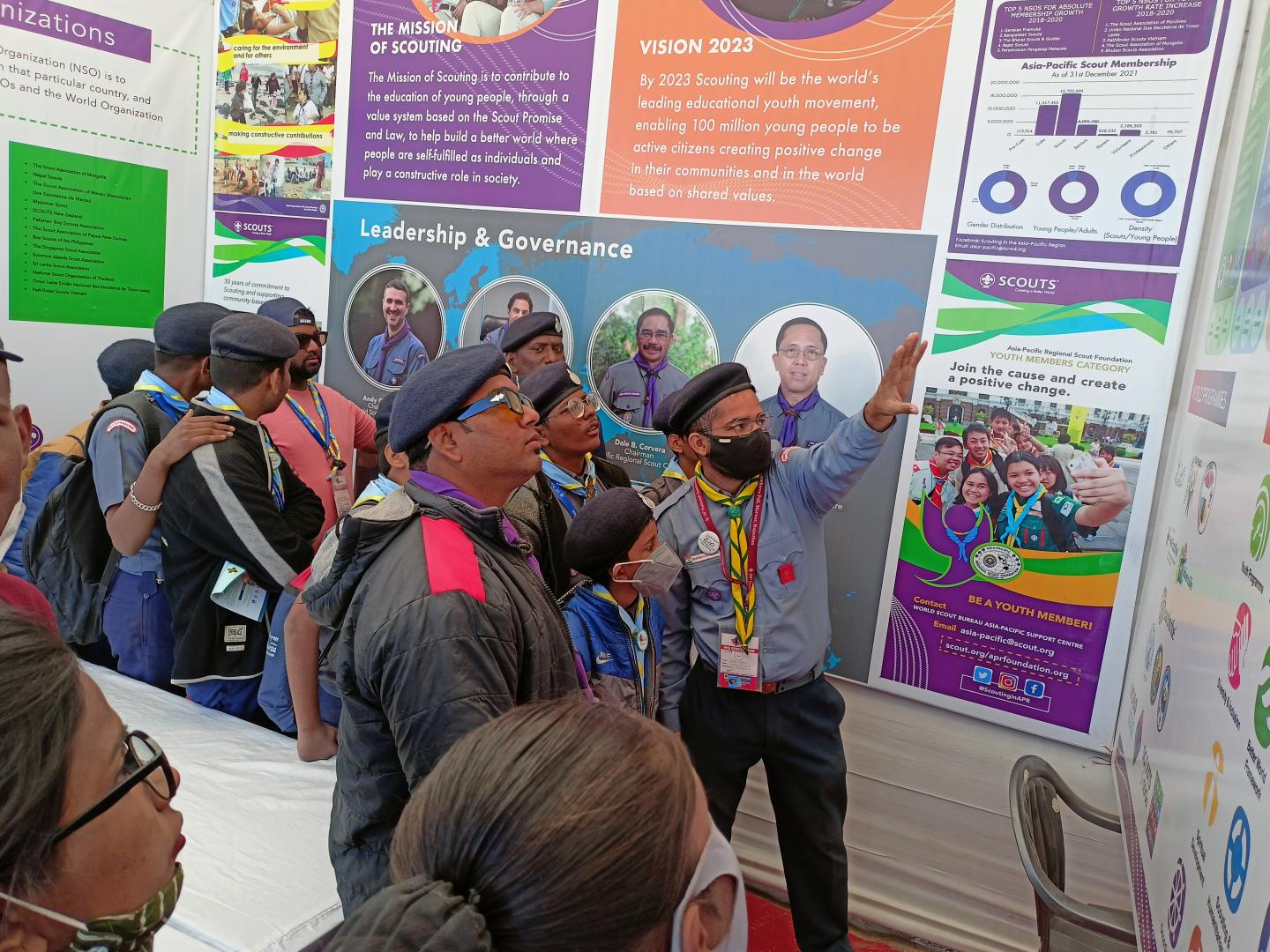 India gathers close to 100,000 Scouts and Guides in their back-to-back ...