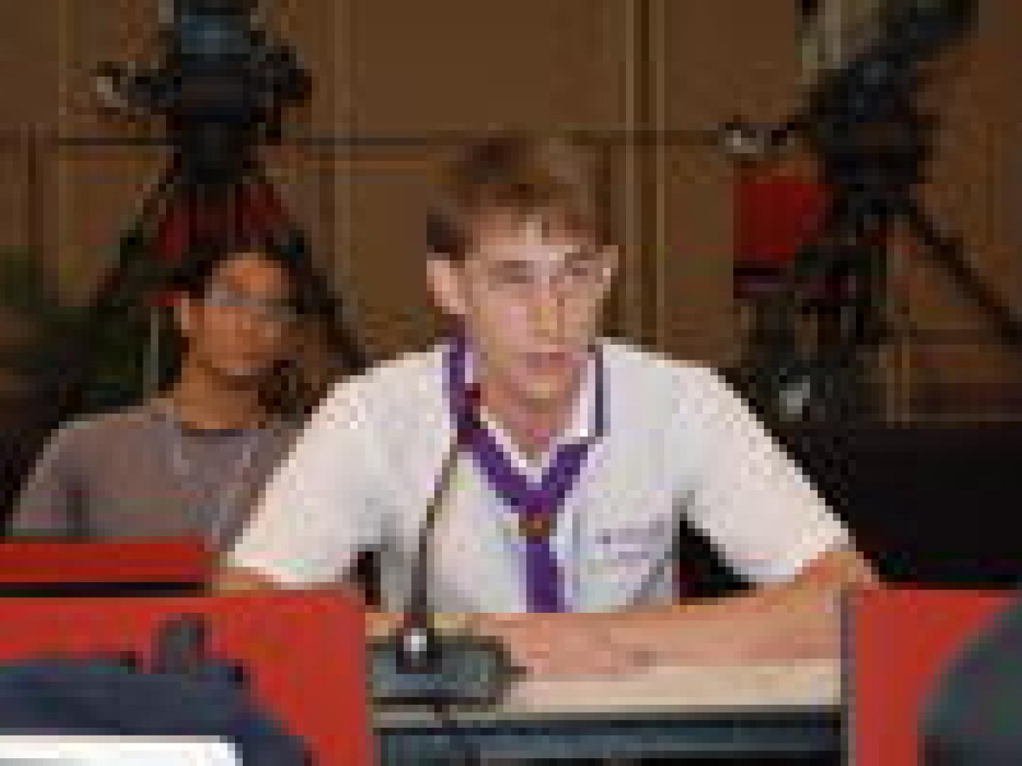 The youth are watching... | WOSM