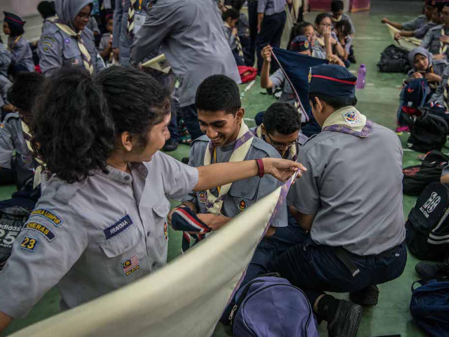 Malaysian Scouts interact with fellow Scouts across the World | WOSM