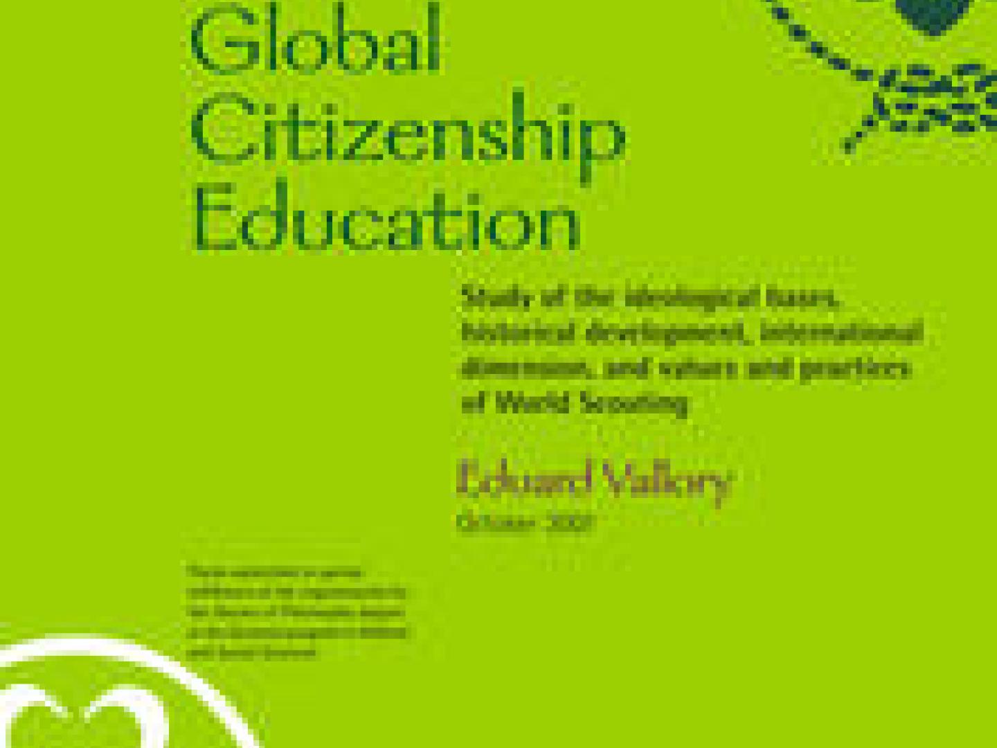 Global Citizenship Education - A unique study of World Scouting | WOSM