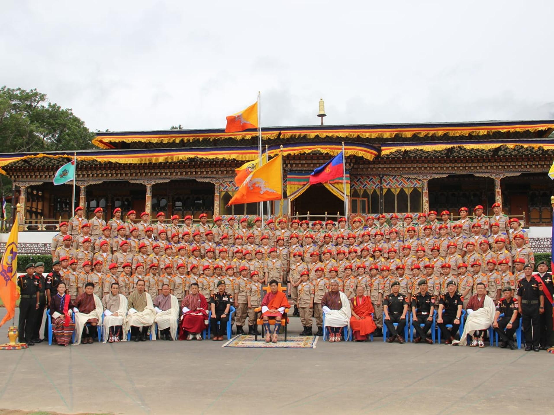 Bhutanese Scouts learn basic firefighting techniques | World Scouting