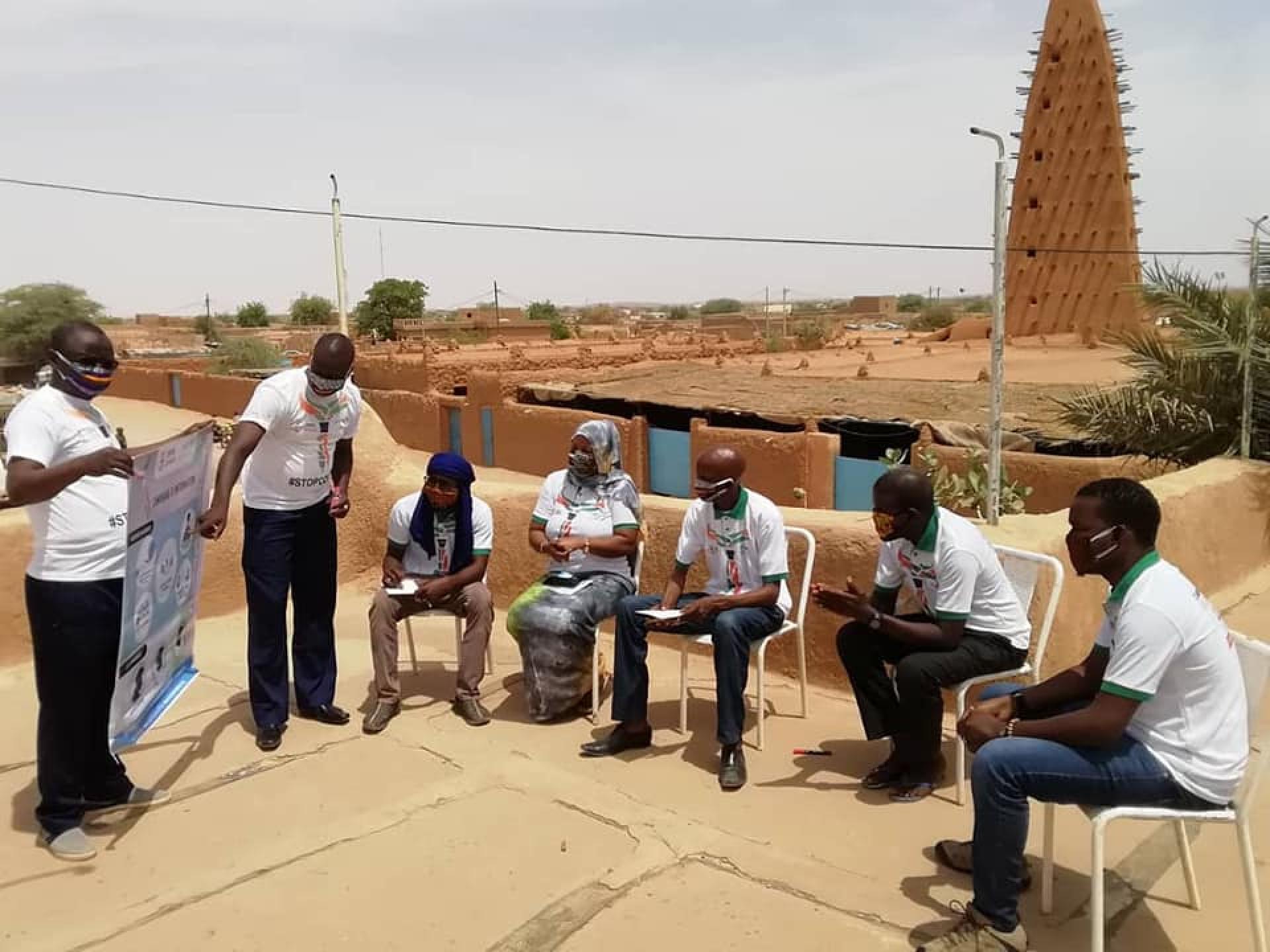 Scouts Leading Youth Action Against COVID-19 in Niger | WOSM