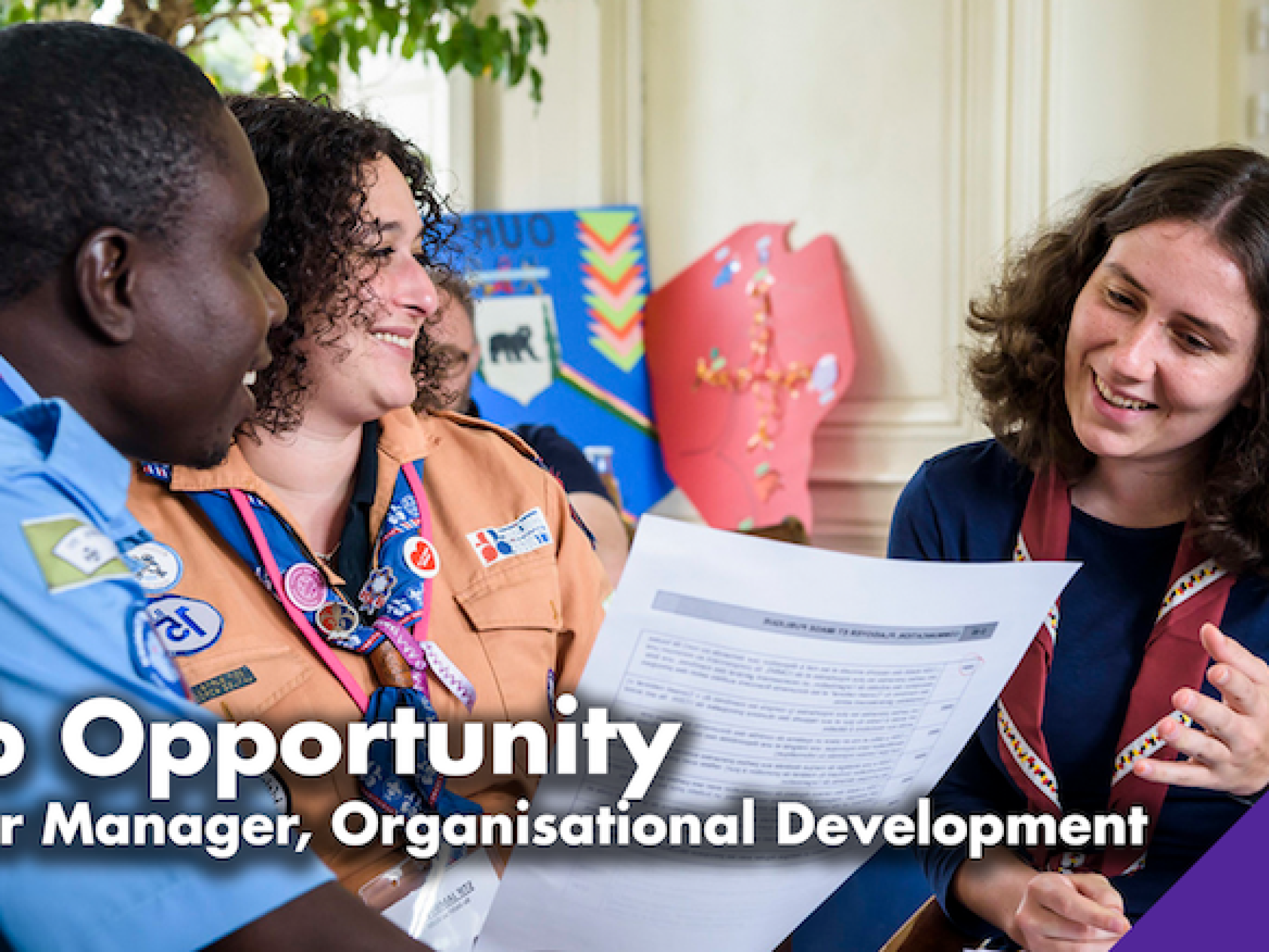 Job Opportunity: Junior Manager, Organisational Development | WOSM
