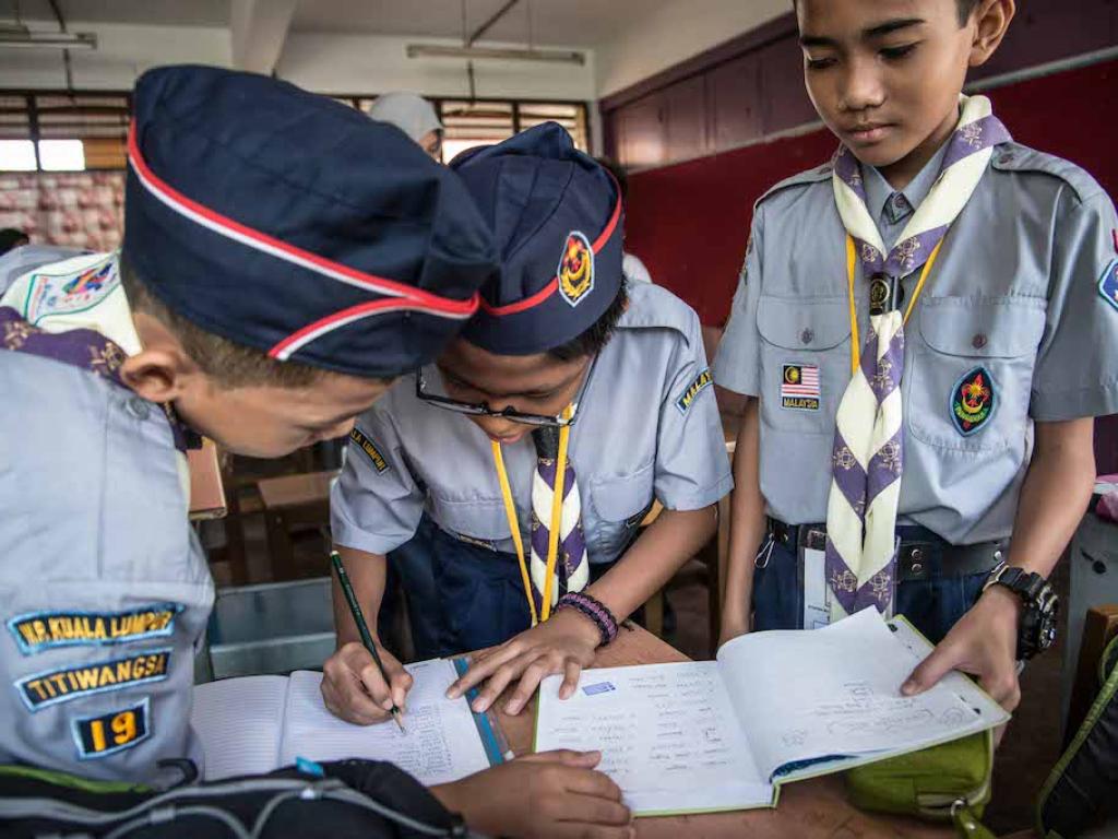 Malaysian Scouts interact with fellow Scouts across the World | WOSM