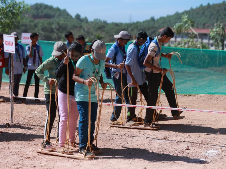 India gathers close to 100,000 Scouts and Guides in their back-to-back ...
