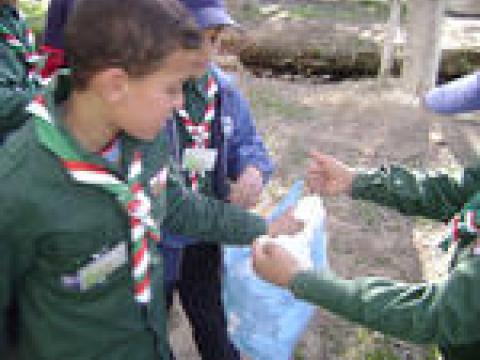 Les scouts algériens s'activent pour l'environnement | WOSM