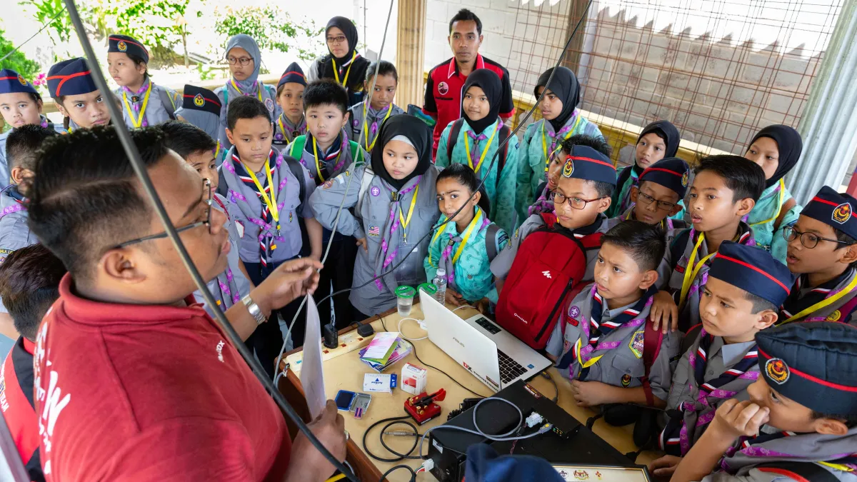 Scouts target two million participants for this year’s JOTA-JOTI, the ...