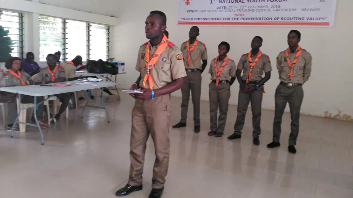 Ghana Scouts Association Holds its 1st National Youth Forum | WOSM