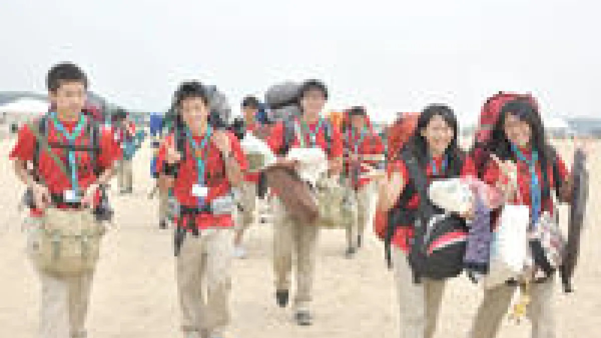 Thousands of Scouts gather at the 30th APR Scout Jamboree in Kirara ...