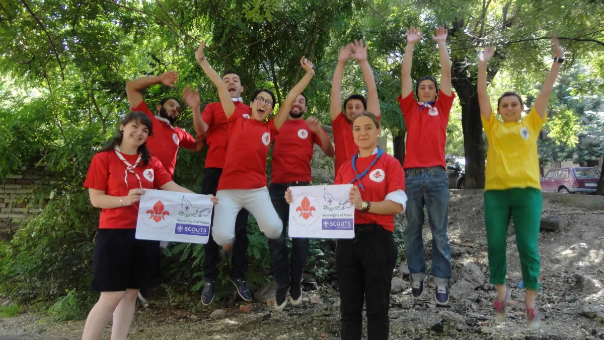 Scouts of Georgia arranging Scout activities for the youth group of the ...